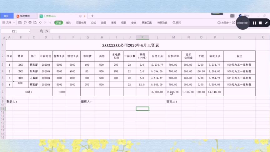 工资是怎么算的?工资表怎么做?老会计给您详细讲解