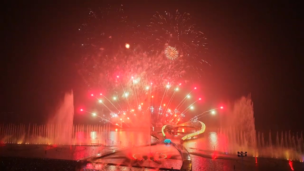 12月31日晚苏州湾跨年烟花来了,可以碾压苏州所有地方的烟花秀