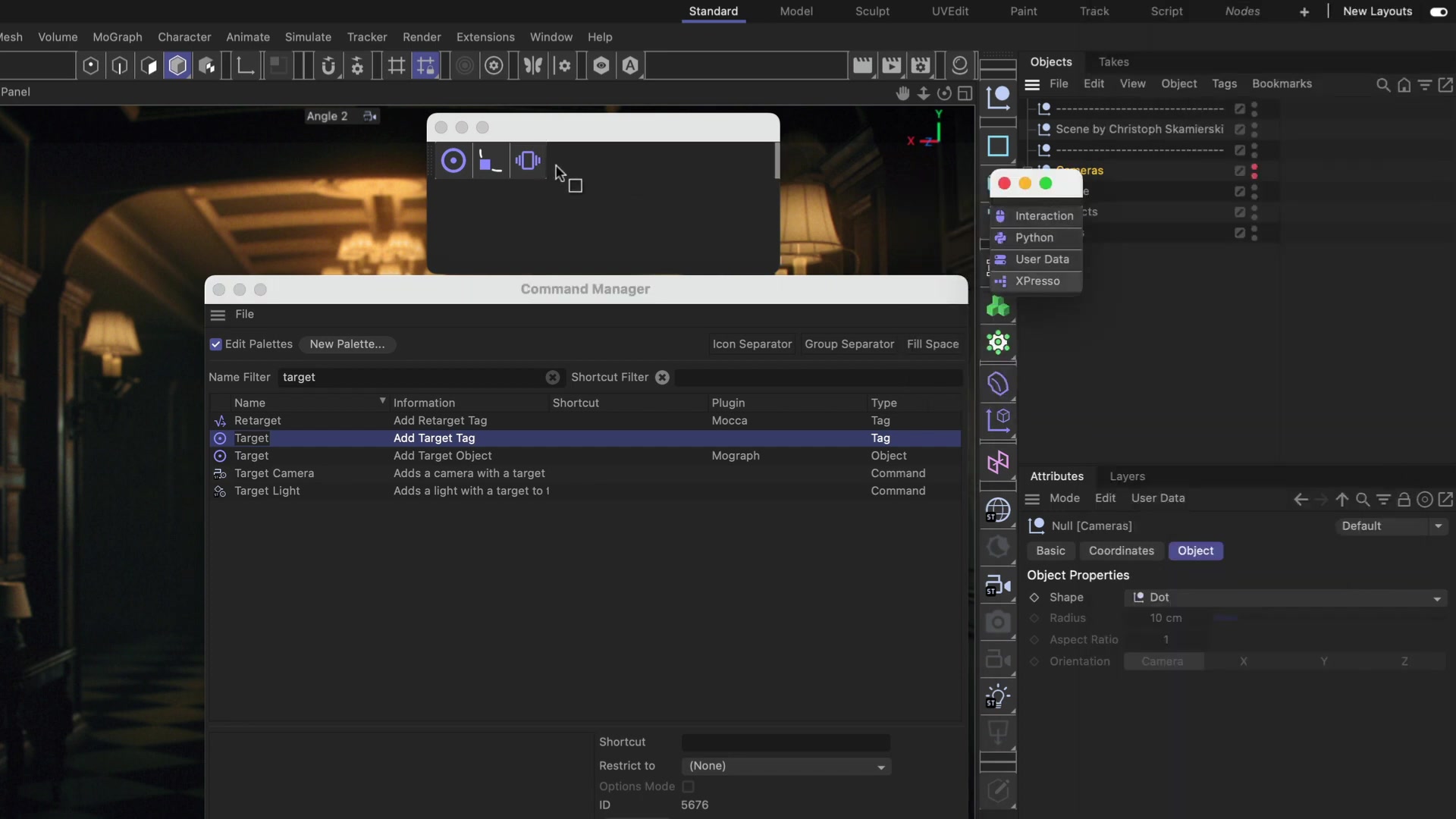 C4D技巧教程#C4DQuickTip 71-如何为Cinema 4D中的标签创建快速...