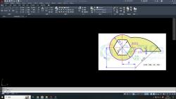 CAD简单二维图绘制3