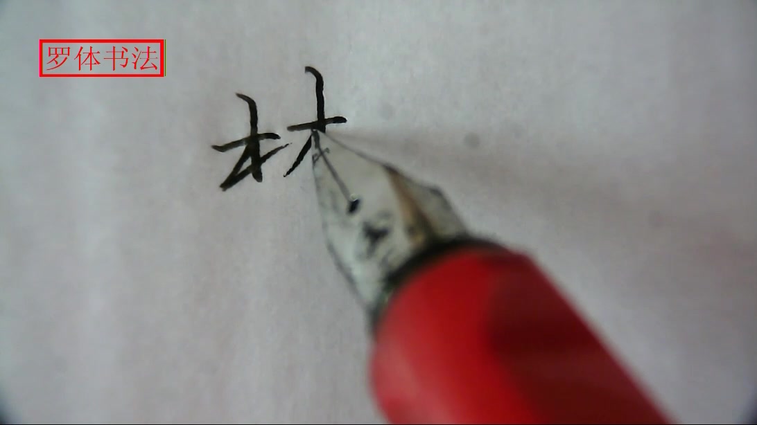 做书法的追梦人,而非做一个追随人,罗体书法不断努力