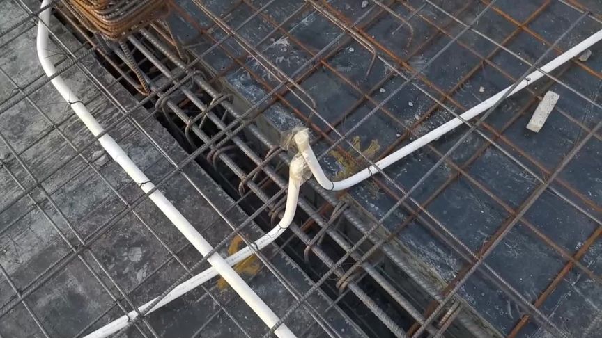 顶板线管敷设的两种提倡做法