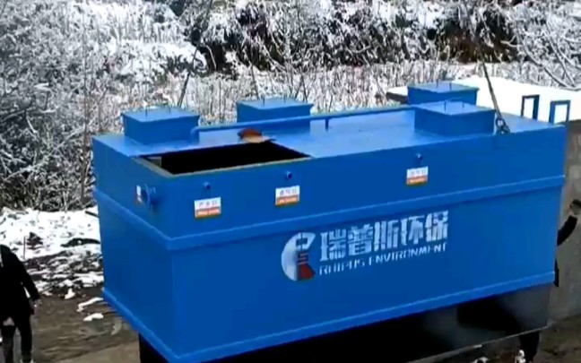 新农村一体化污水处理设备安装调试
