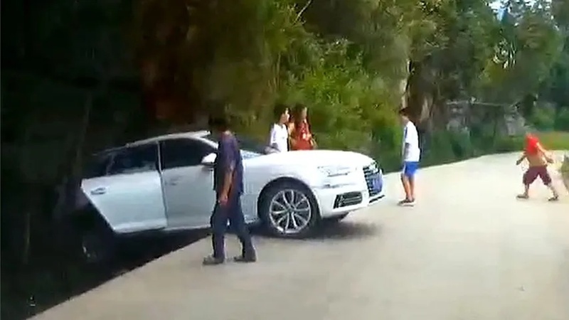 599. 交通事故合集:端午节新手上路,奇葩车技让人无力吐槽
