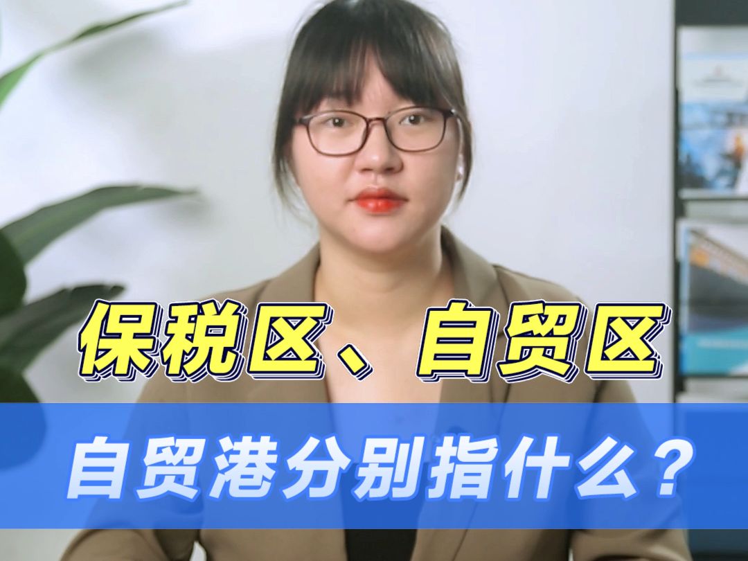 保税区、自贸区、自贸港分别指什么?