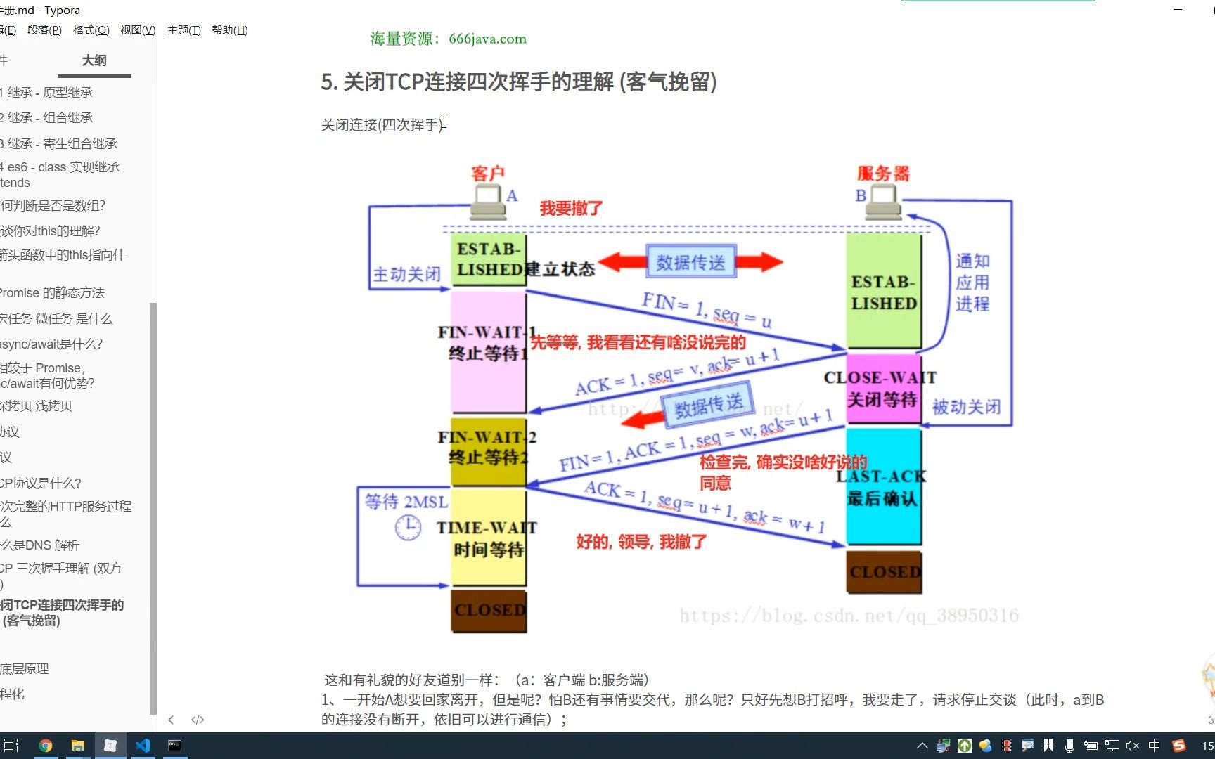 15-TCP协议-四次挥手