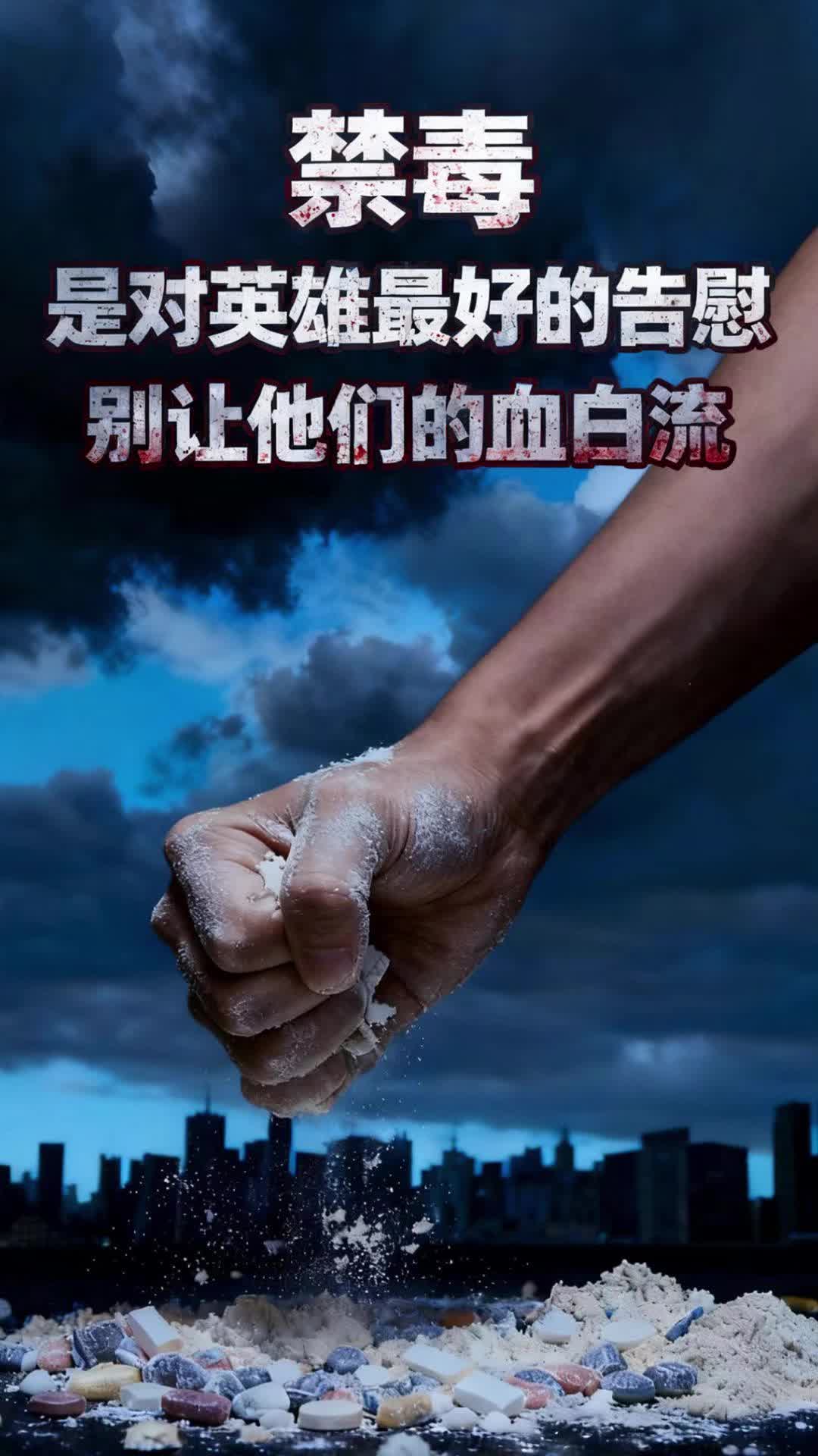 禁毒是对英雄最好的告慰!#禁毒 #禁毒宣传 #2026禁毒新法规#歌曲堕...