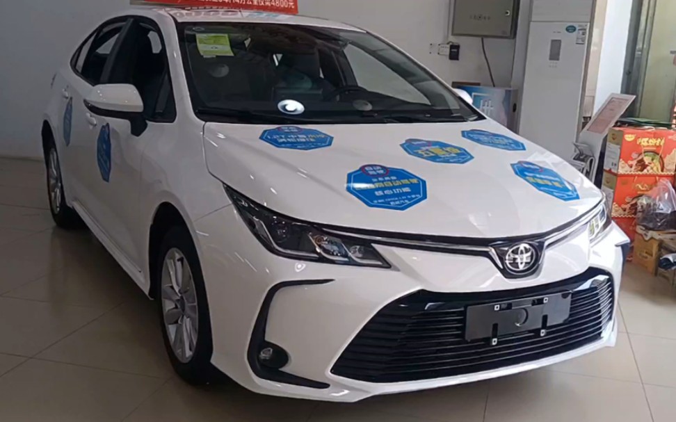 新车到店2023款一汽丰田卡罗拉1.2T精英版