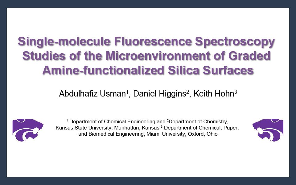 MDPI Sciforum | Catalysts: 梯度胺官能化的二氧化硅表面微环境的单...