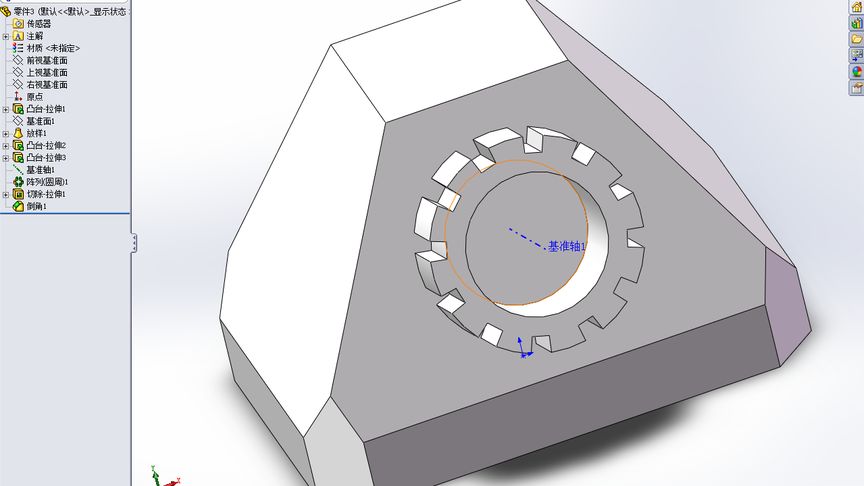 零基础学SolidWorks,SolidWorks放样命令,SolidWorks经典案例。