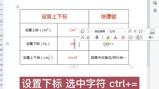 同时设置上标和下标,高手是这样做的
