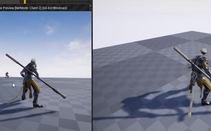 ue4 受伤运动空中与地面的统一.4 二十四
