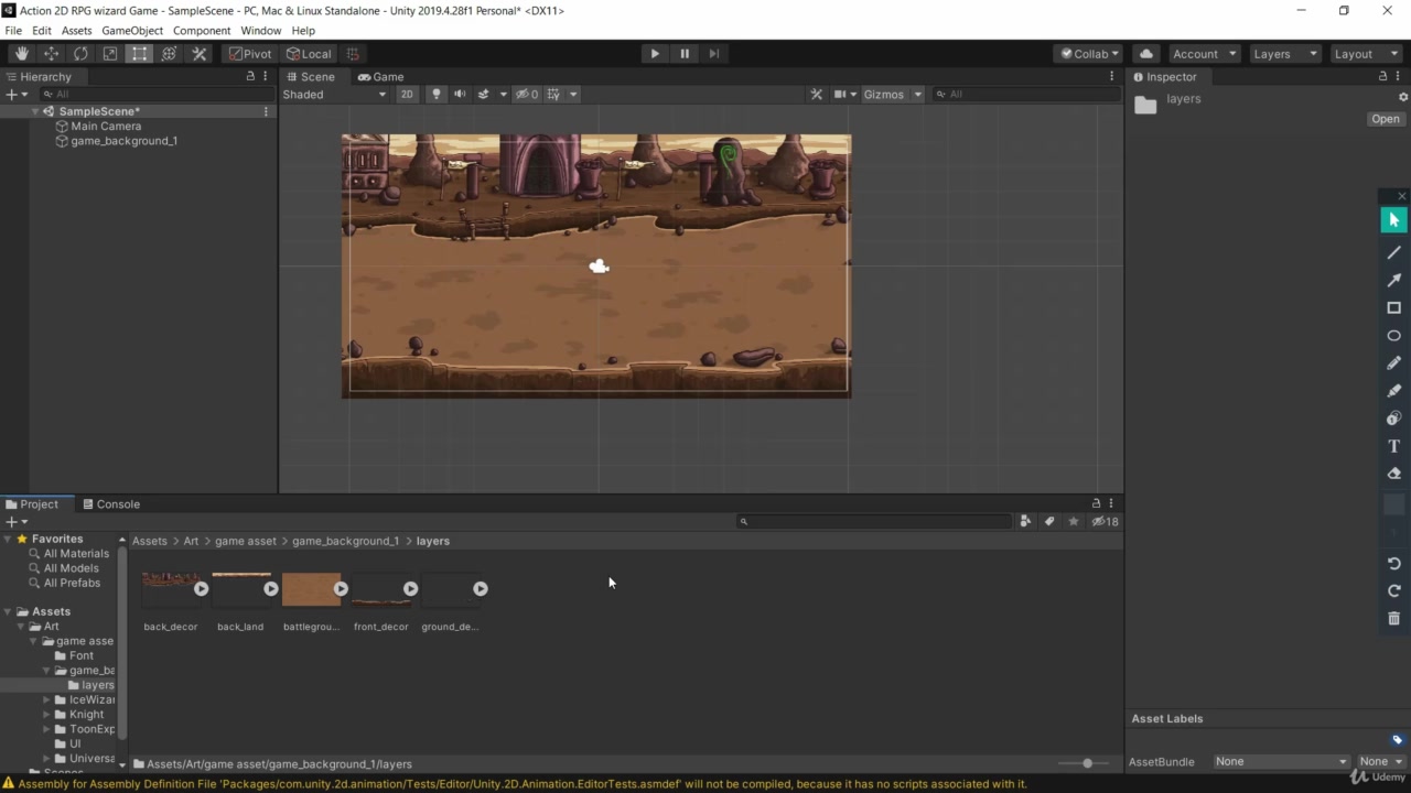 【中文字幕】在Unity中创建动作2D RPG游戏 Create Action 2D RPG ...