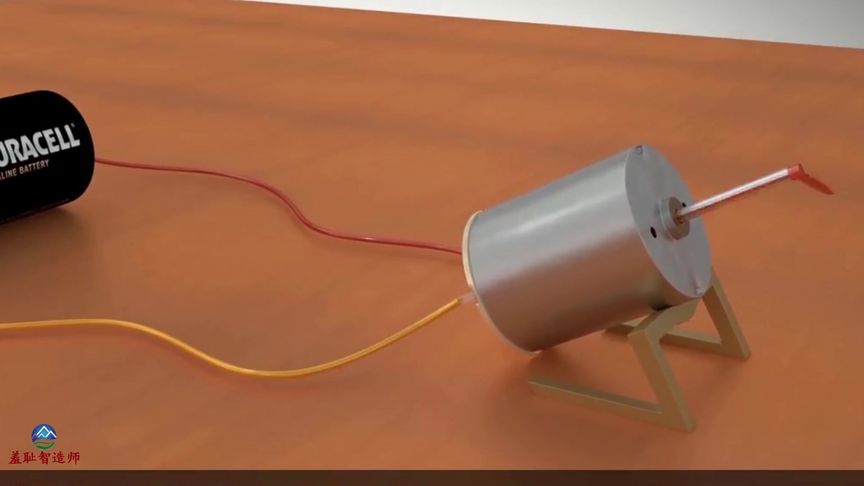 详解最常见的三线圈直流有刷电机的工作原理