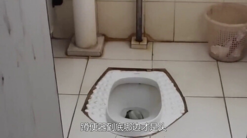蹲便器究竟哪边才是头?大多人都蹲反了,难怪会尴尬!