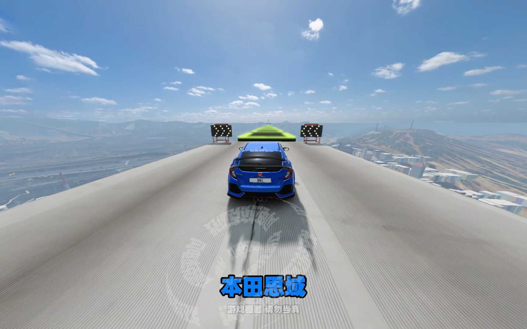 车祸模拟器:哪辆车能通过悬空平台?