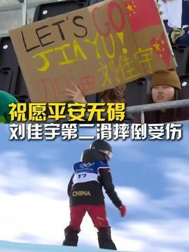 愿平安无碍!平昌冬奥会银牌得主刘佳宇第二滑摔倒受伤,祝福刘佳宇...