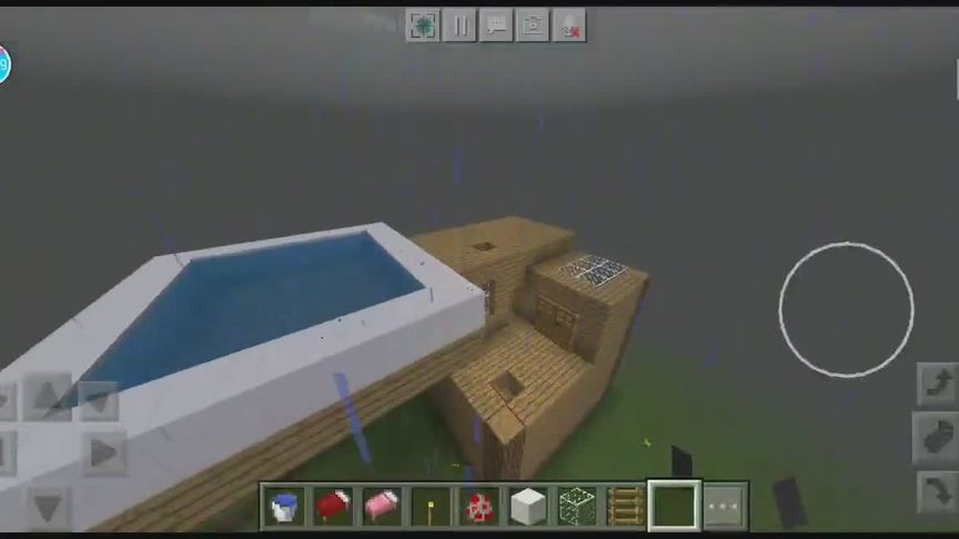 我的世界:豪华木屋别墅