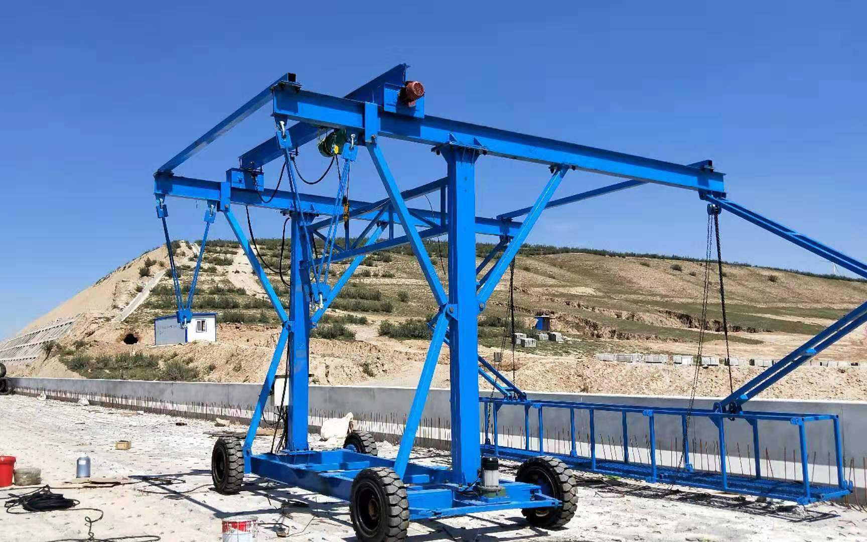 桥梁防撞墙模板台车