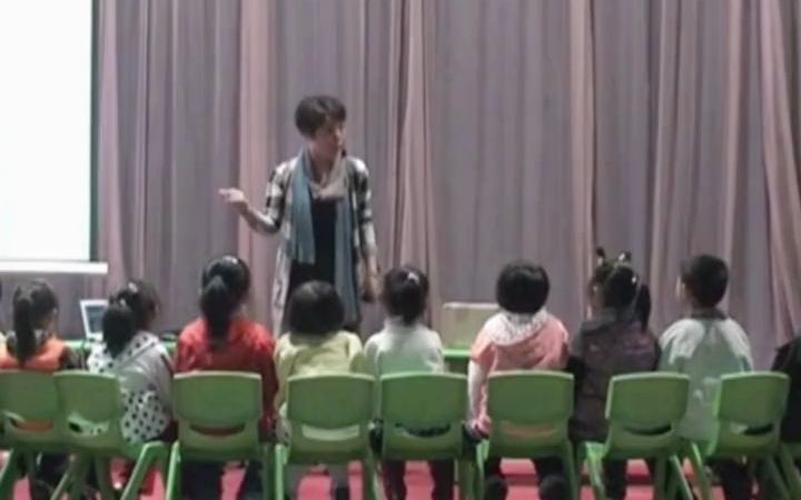 中班语言公开课《啪啦啪啦嘭》课件动画效果丰富,有趣,名师上课小...