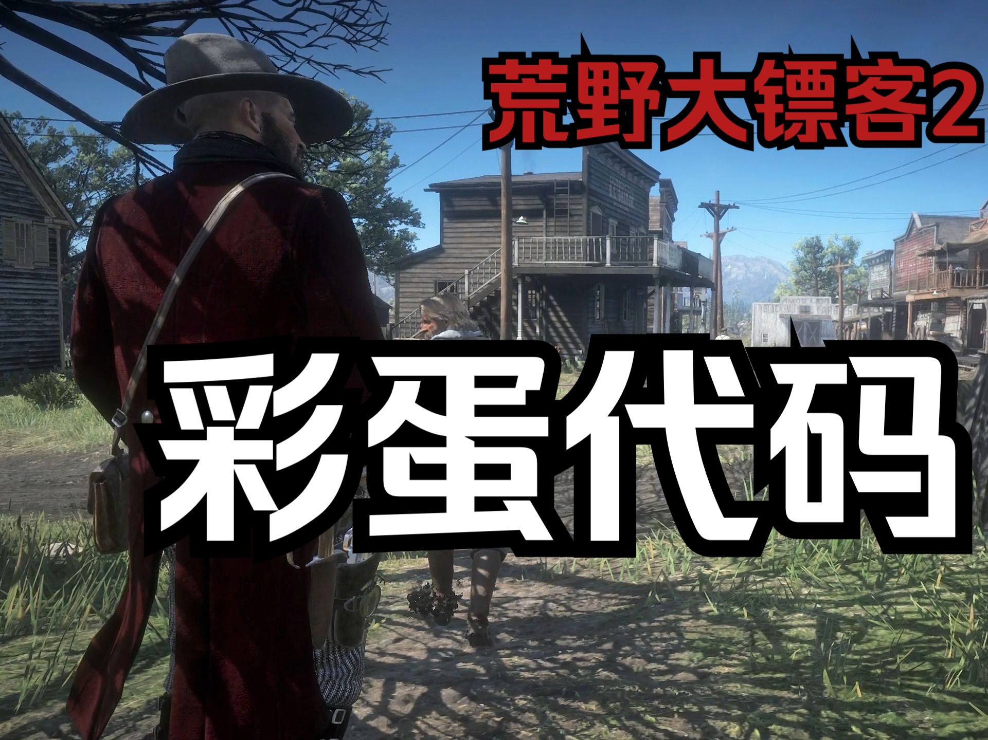 【荒野大镖客2】这些自带的代码你是否有了解过!_哔哩哔哩bilibili_...