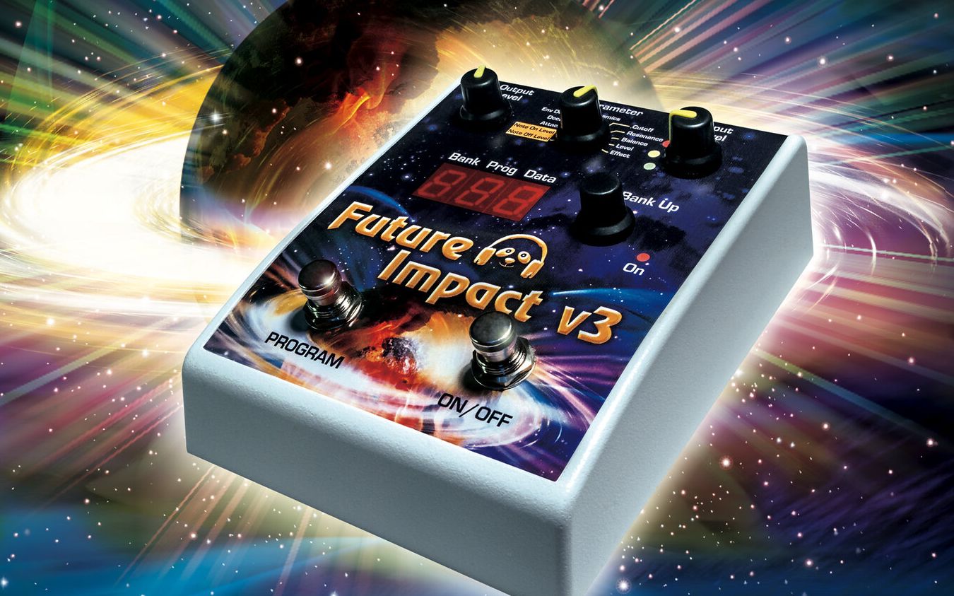 Future Impact v3 合成器模拟 调制 单块效果器 吉他/贝斯/键盘等乐器通用