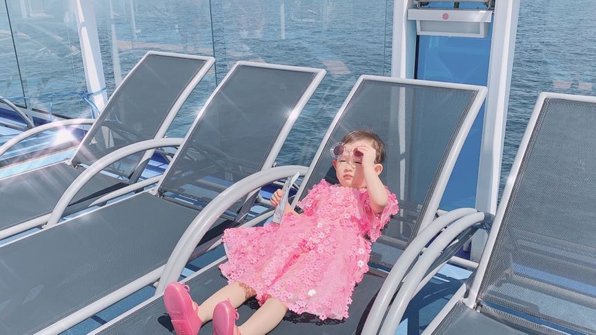 芊芊小朋友皇家加勒比邮轮行,等到疫情结束,再来一场旅行吧!