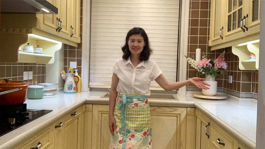 网友催更的我家厨房装修布局来了 自己设计经验谈 厨房电器全配