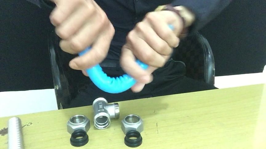 不锈钢波纹管随手可弯,让你在安装中节省一半的时间!