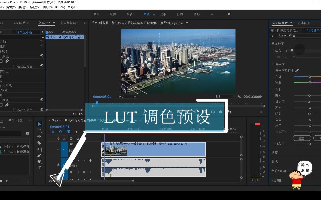 (PR教程)PR中Lut调色预设和动画预设的安装和使用教程