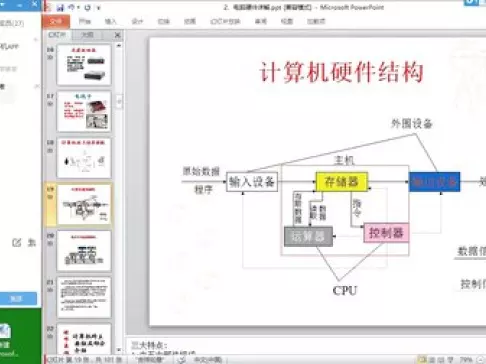 电脑维修-计算机的工作原理流程图-天宝老师