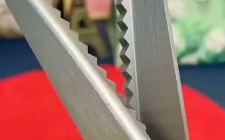 波浪花边剪刀毛边用它剪过后不用锁边,不脱线