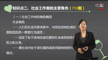 中级综合能力精讲09第四节 社会工作者的角色
