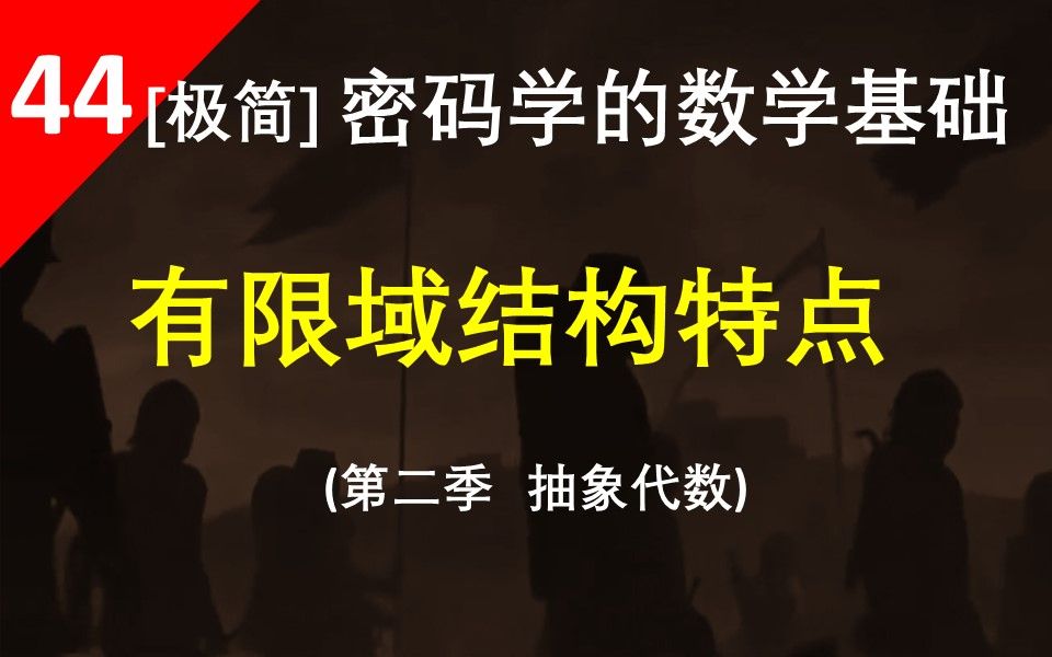...素数p,而且有限域的阶必然是p^n的形式,n是在其素子域上的扩张维度