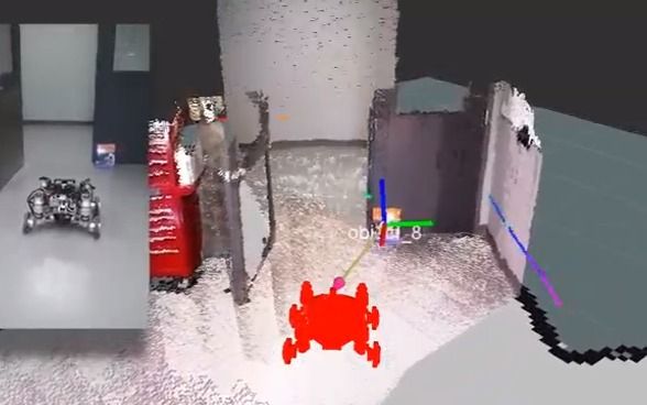 使用激光和类 Kinect 传感器的机器人测绘