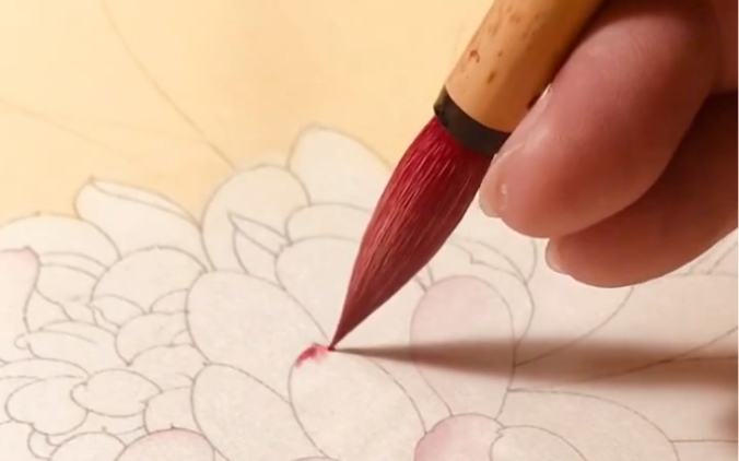 工笔画基础教程:第二集