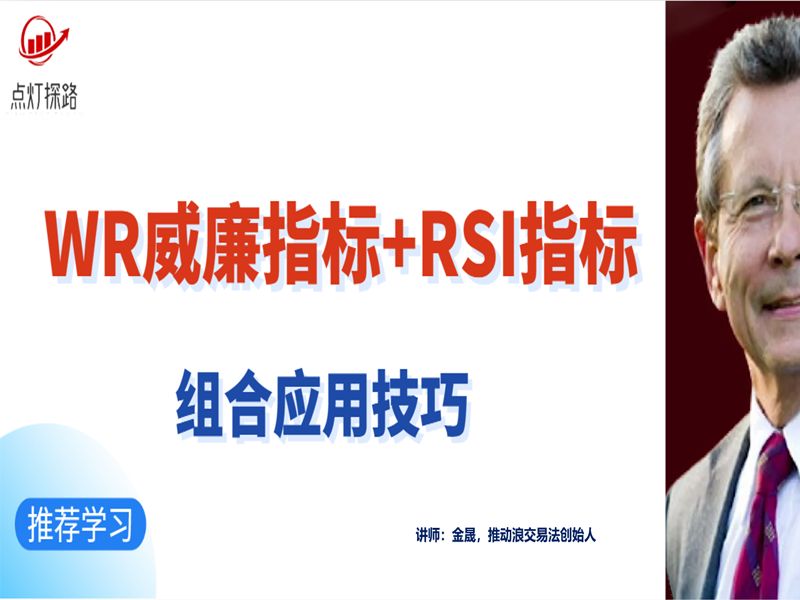 WR指标操盘绝技(3):WR威廉指标+RSI指标,组合实战技巧!