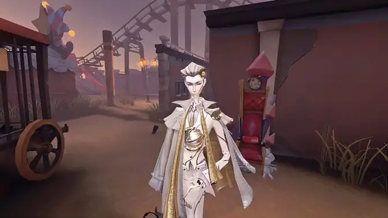 宿伞深渊金皮实战,披风挡视野呀 第五人格