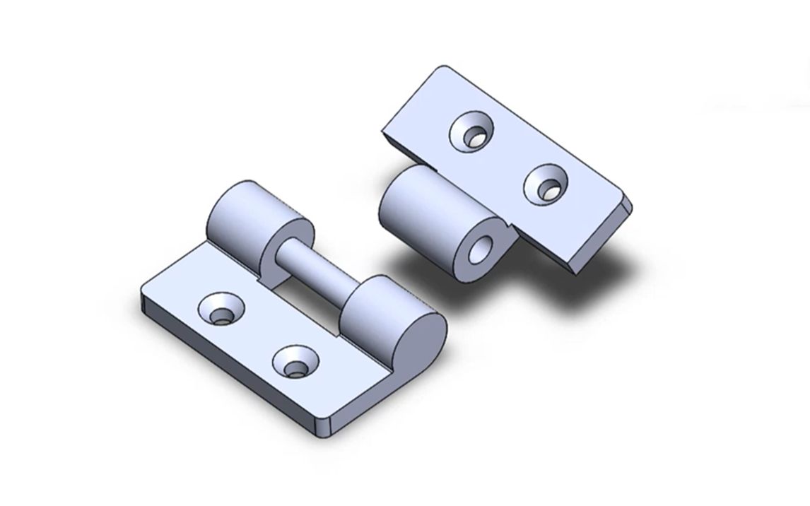 SOLIDWORKS软件机械配合—铰链配合命令、合页配合