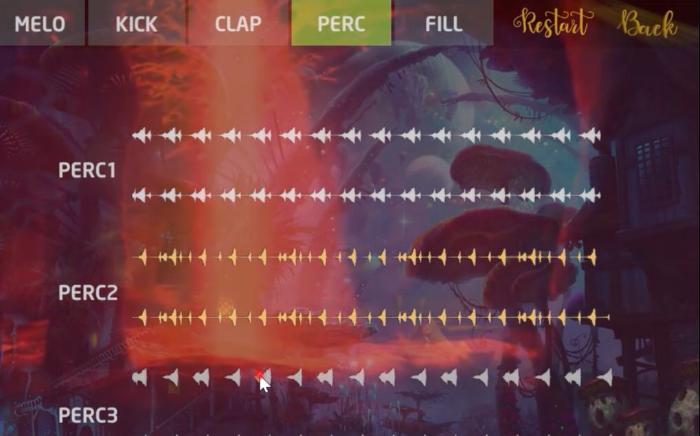 【Wwise/互动音乐】用Unity做一个简单的音乐生成模式。玩家可选择...