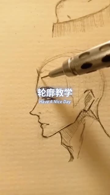 #绘画过程图 #手绘教程 #零基础学画画