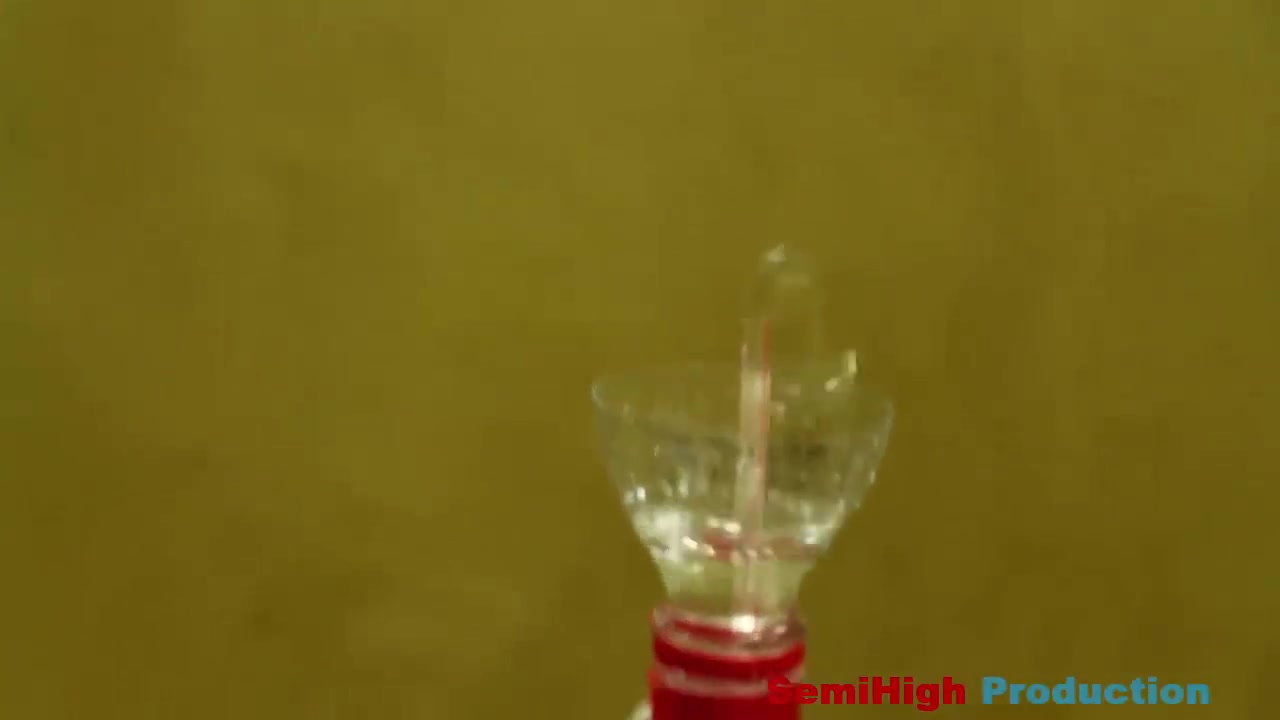 DIY虹吸原理小喷泉