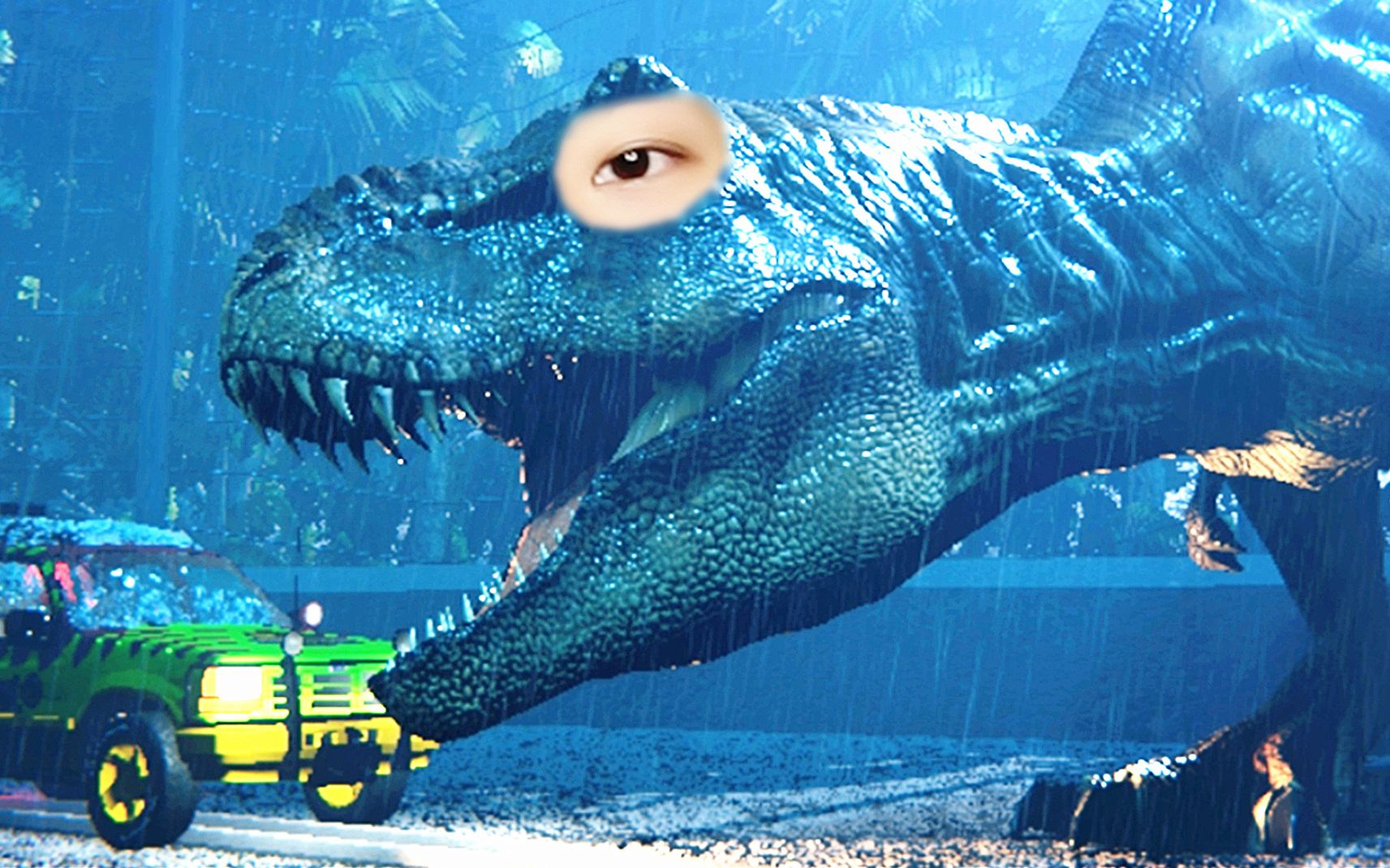 侏罗纪公园模拟器,逃离恐龙的追击!鲤鱼Ace