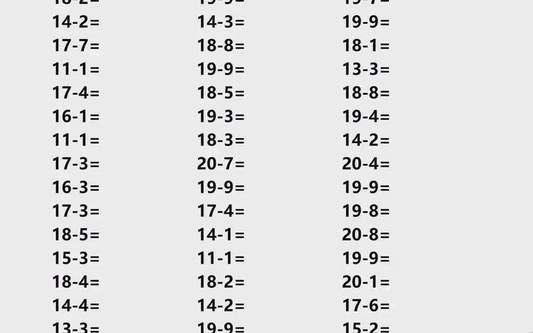 小学二年级数学连减口算题 三年级数学口算题整十 数学如何练口算...
