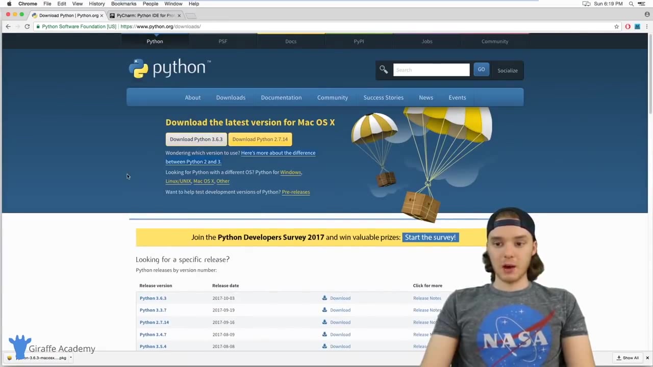 【中字】国外Python完全初学者教程(从装软件教起)