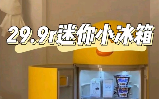 29.9r迷你小冰箱,太可了!yyds