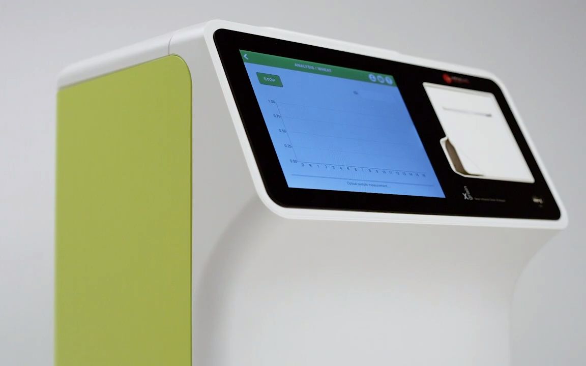 近红外晶粒分析仪:全谷物分析,面粉含量,内置打印