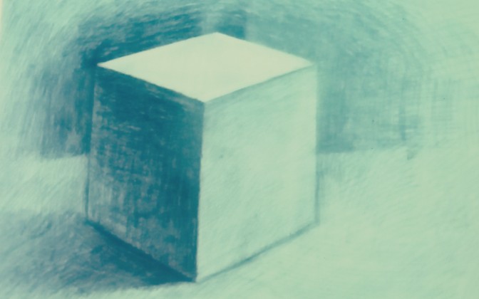 想学素描的小可爱看过来哟,正方体,手把手的教