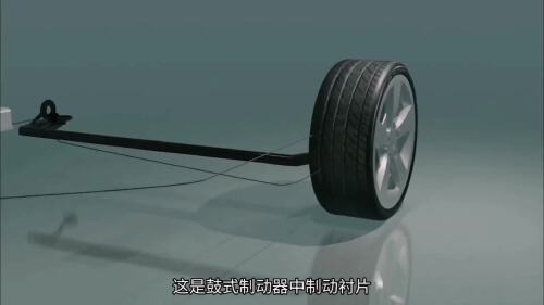 鼓式制动器是如何制动?3D动画讲解解开你疑惑