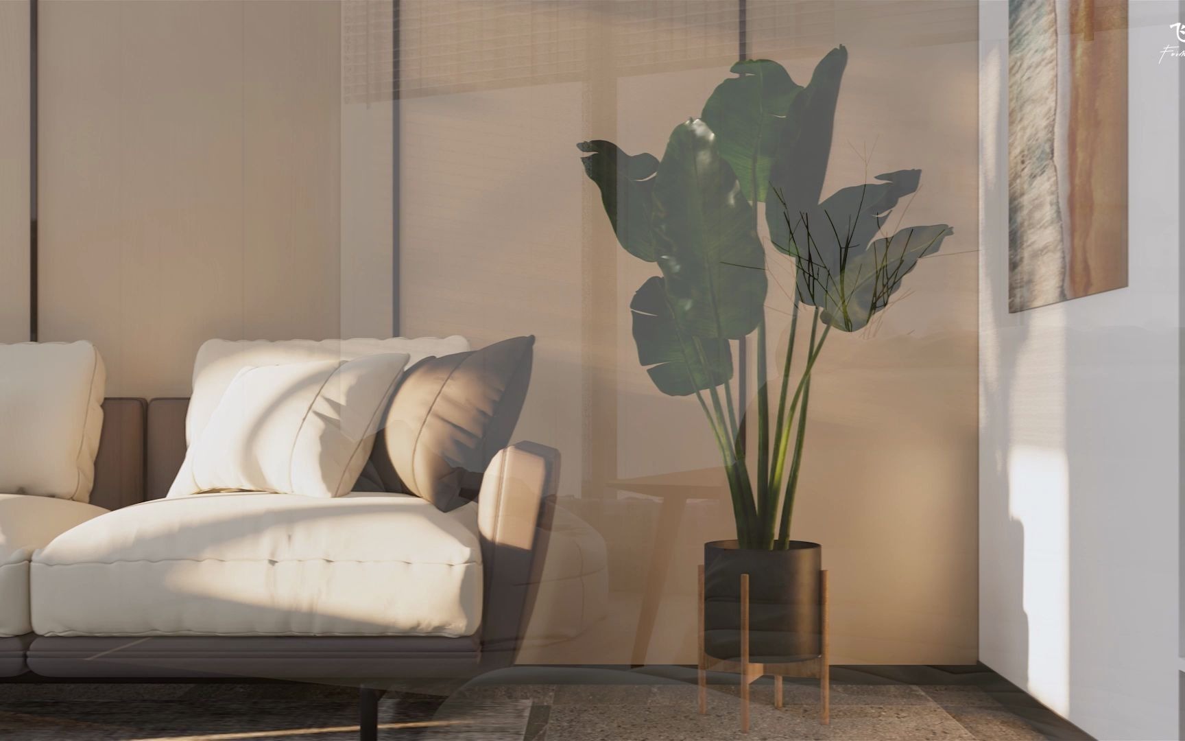 127㎡3房改4房的SU动画设计全屋效果